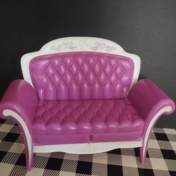 Barbie | Accents | Barbie Designer Tufted Setteesofa Mattel 208 | Poshmark